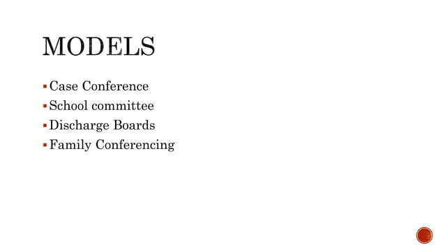 Basics in Case management and its models | PPTX