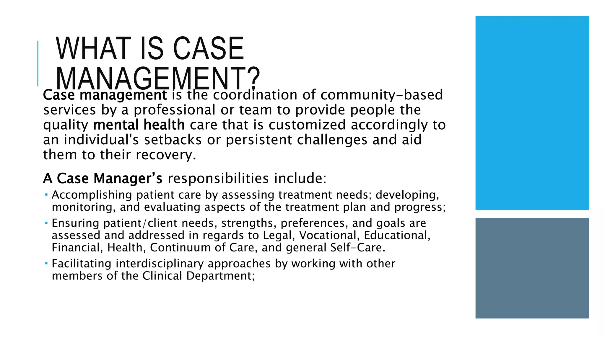 Case management training | PPTX