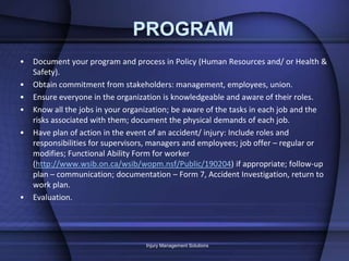 Case Management WSIB | PPTX