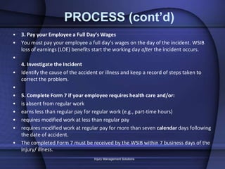 Case Management WSIB | PPTX