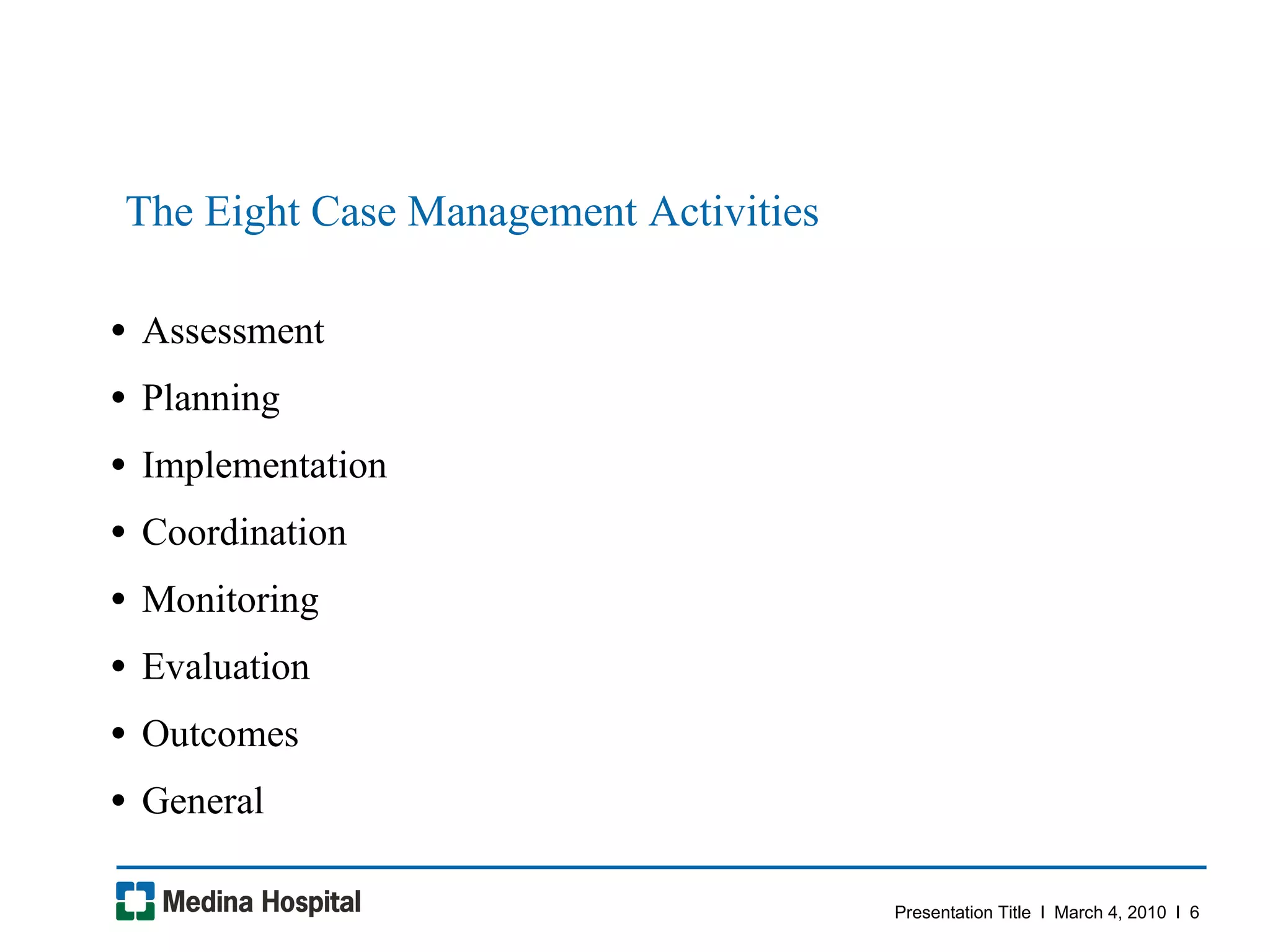 Case Managment 101 | PPT