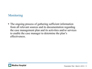 Case Managment 101 | PPT