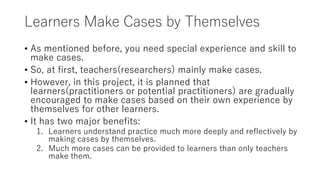 Application of Case Method to Education for Science and Technology ...