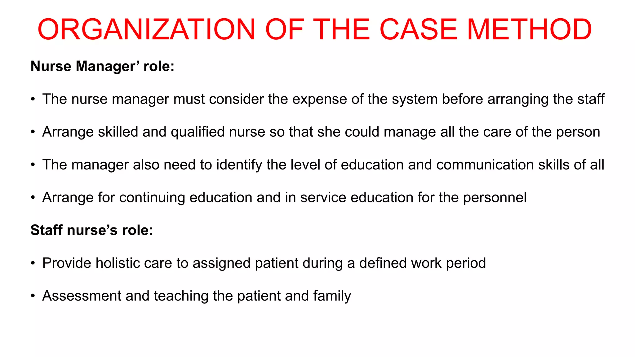 Methods of Patients assignment | PPTX