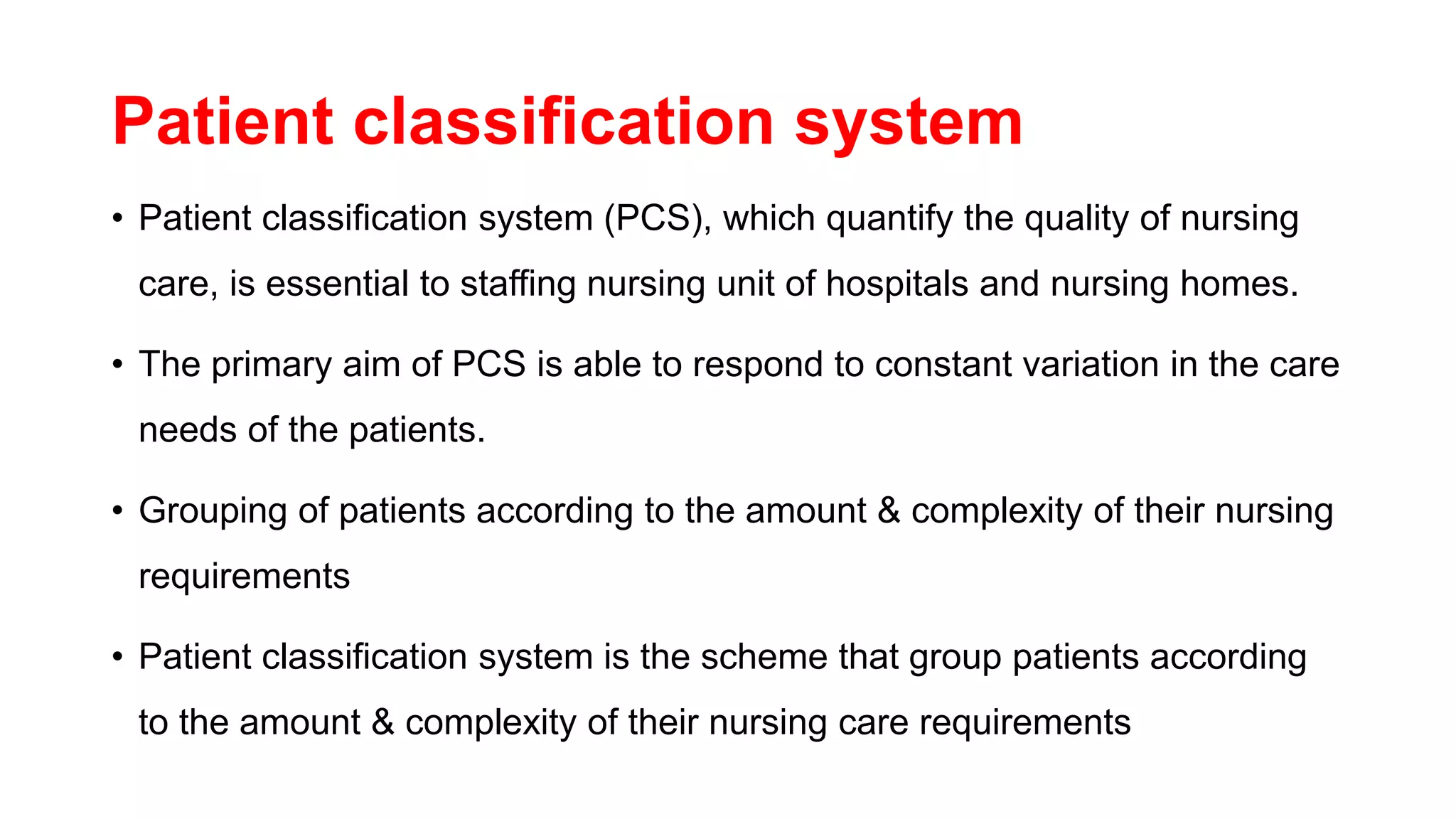 Methods of Patients assignment | PPTX