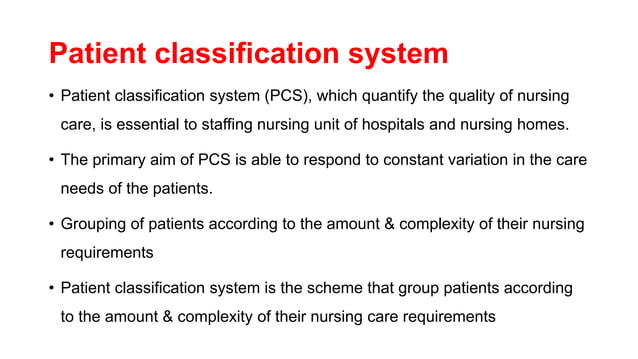 Methods of Patients assignment | PPTX