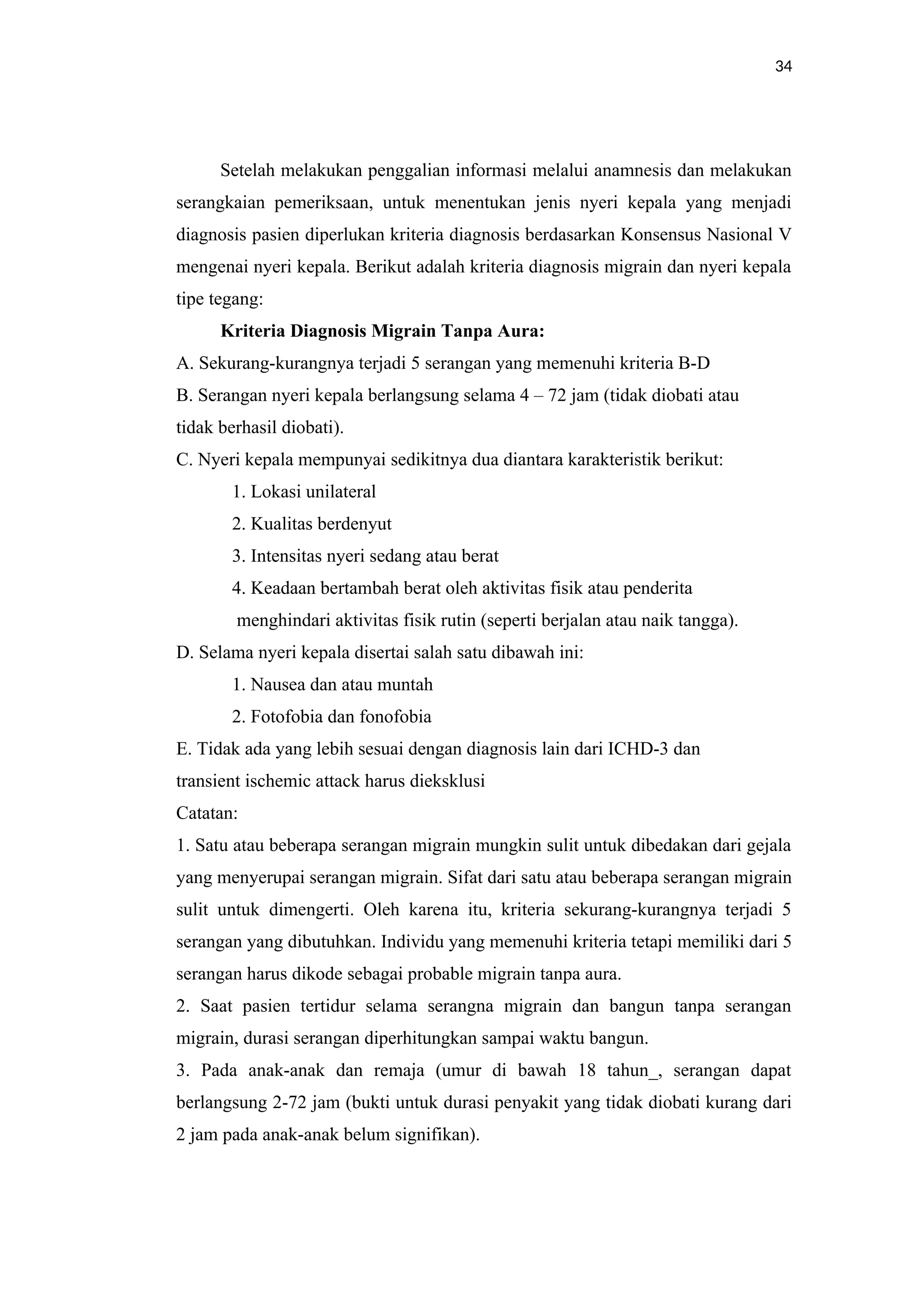 hubungan kasus case of migrain doc power point prewse | PDF