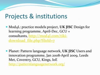 Representing practice: practice models, patterns, bundles .... | PPTX ...