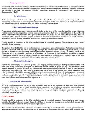 Case record..Multiple sclerosis presented clinically with bilateral trigeminal neuralgia and a ...
