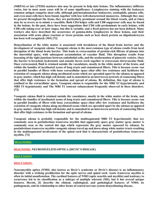 Case record...Neuromyelitis optica | PDF