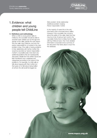 Casenote Family Relationship Problems | PDF