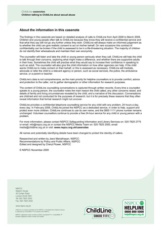 Casenote Sexual Abuse | PDF
