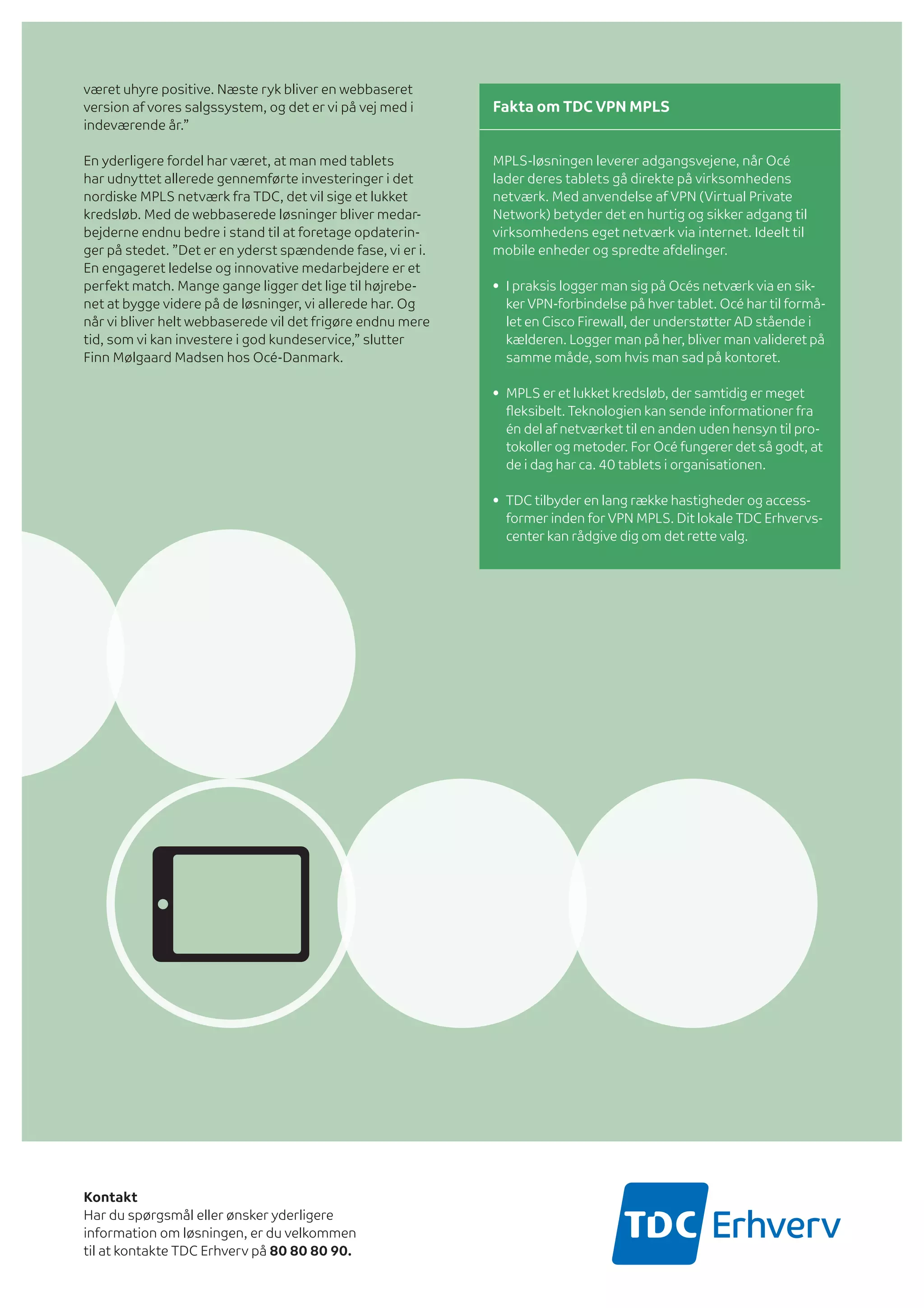 Tablets giver forretningsmæssige fordele | PDF