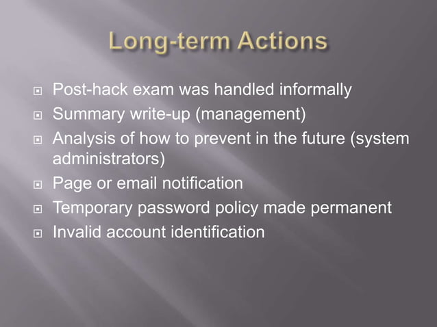 Case of a computer hack | PPTX | Technology & Computing