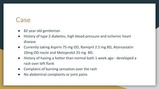 Dr Vivek Baliga Review - Case Of A Rash On The Hips | PPT