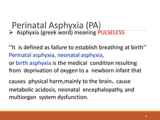Case of birth asphyxia | PPTX