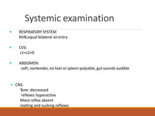 Case of birth asphyxia | PPTX