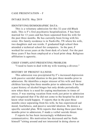 CASE of CARLOS R.INTAKE DATE May 2019IDENTIFYINGDEMOGRAP.docx