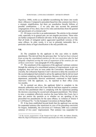 Case of dungveckis v. lithuania | PDF