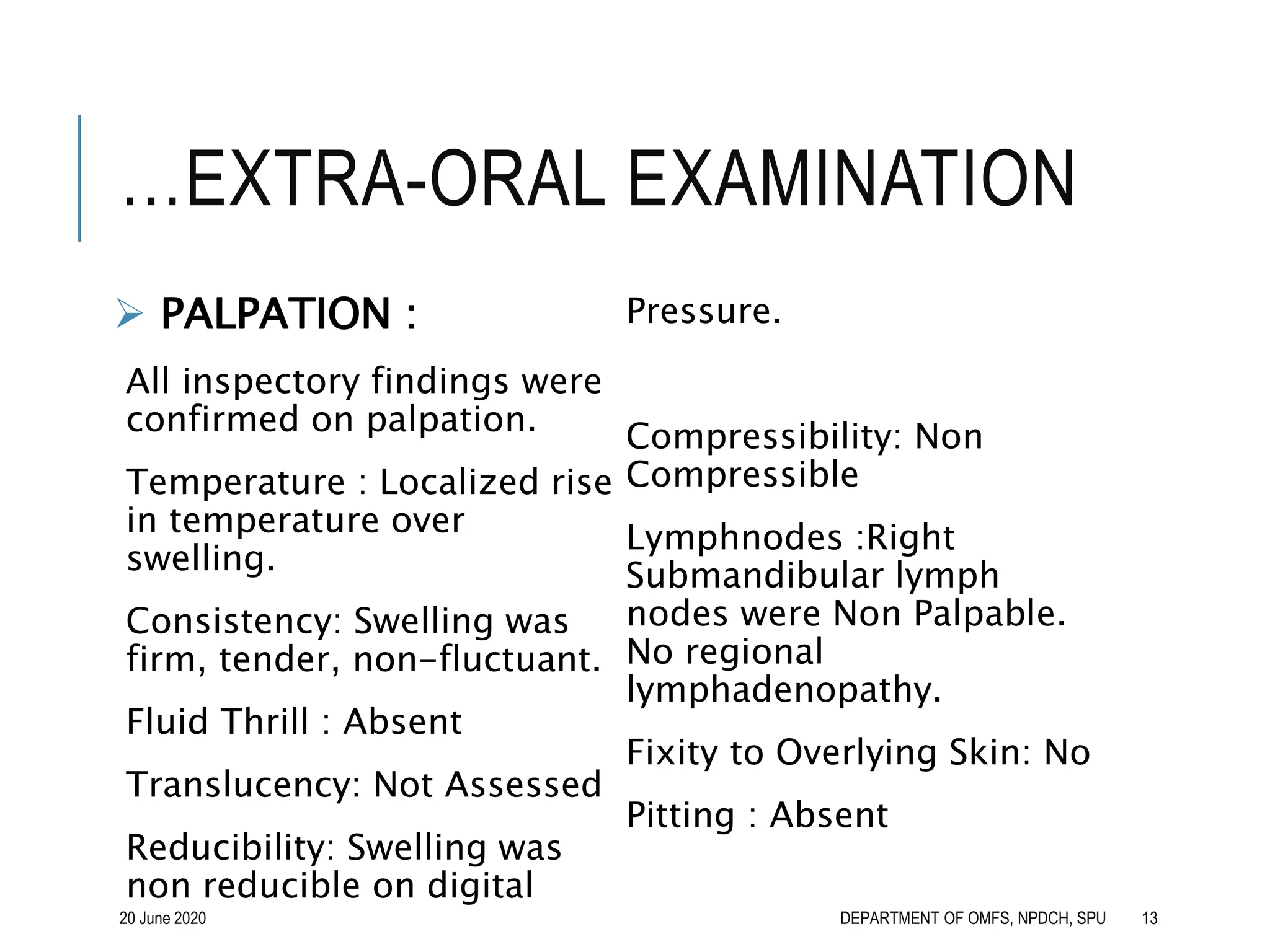 Case of epidermoid cyst in mandible a rare entity and review. | PPTX