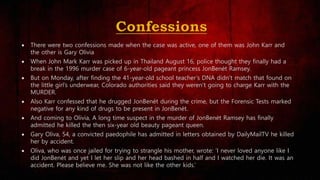 Case of JonBenet Ramsey | PPTX