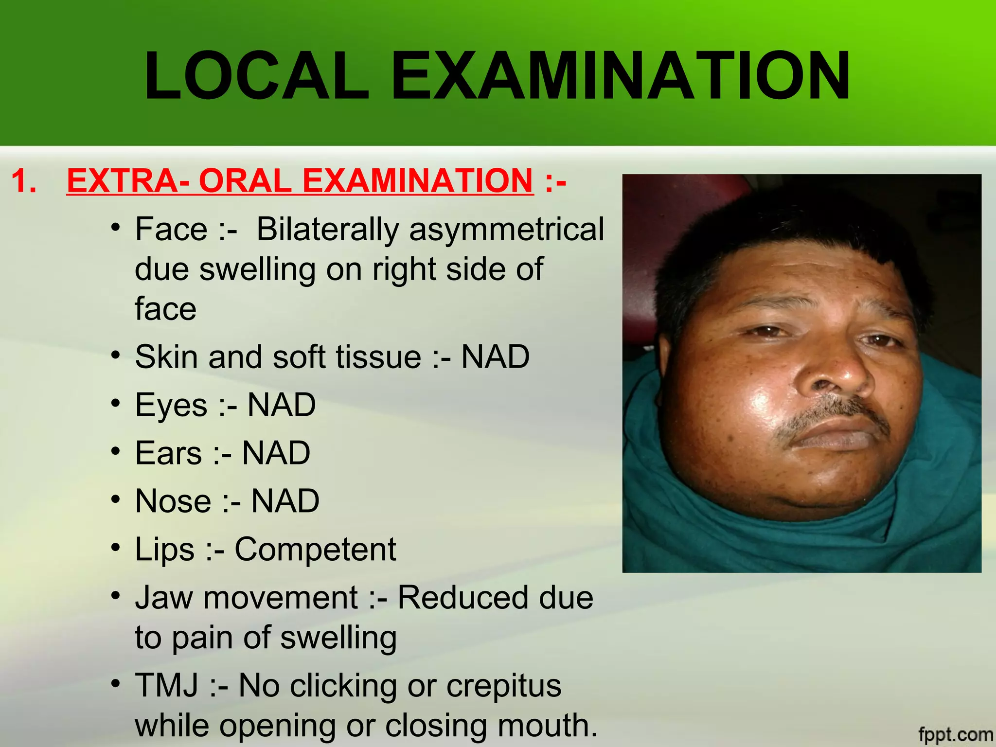 Case of space infection | PPT