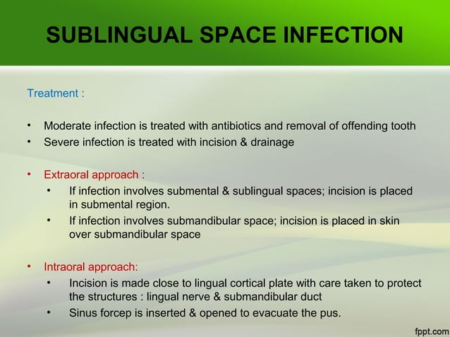 Case of space infection | PPT | Ear, Nose and Throat Conditions ...