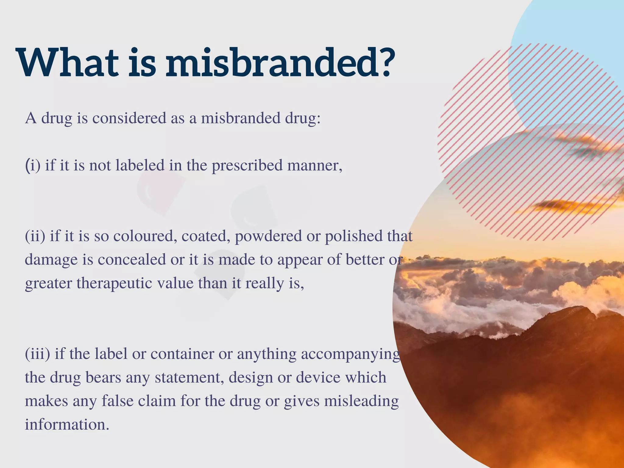 substandard drugs in last 20 years in India | PPTX