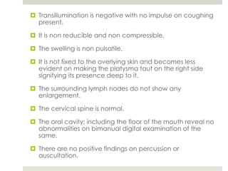 A Case of swelling | PPTX