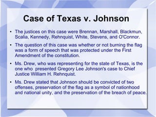 Case of texas v. johnson | ODP
