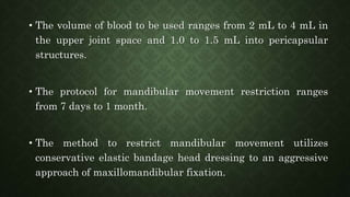 Case of TMJ Subluxation | PPTX