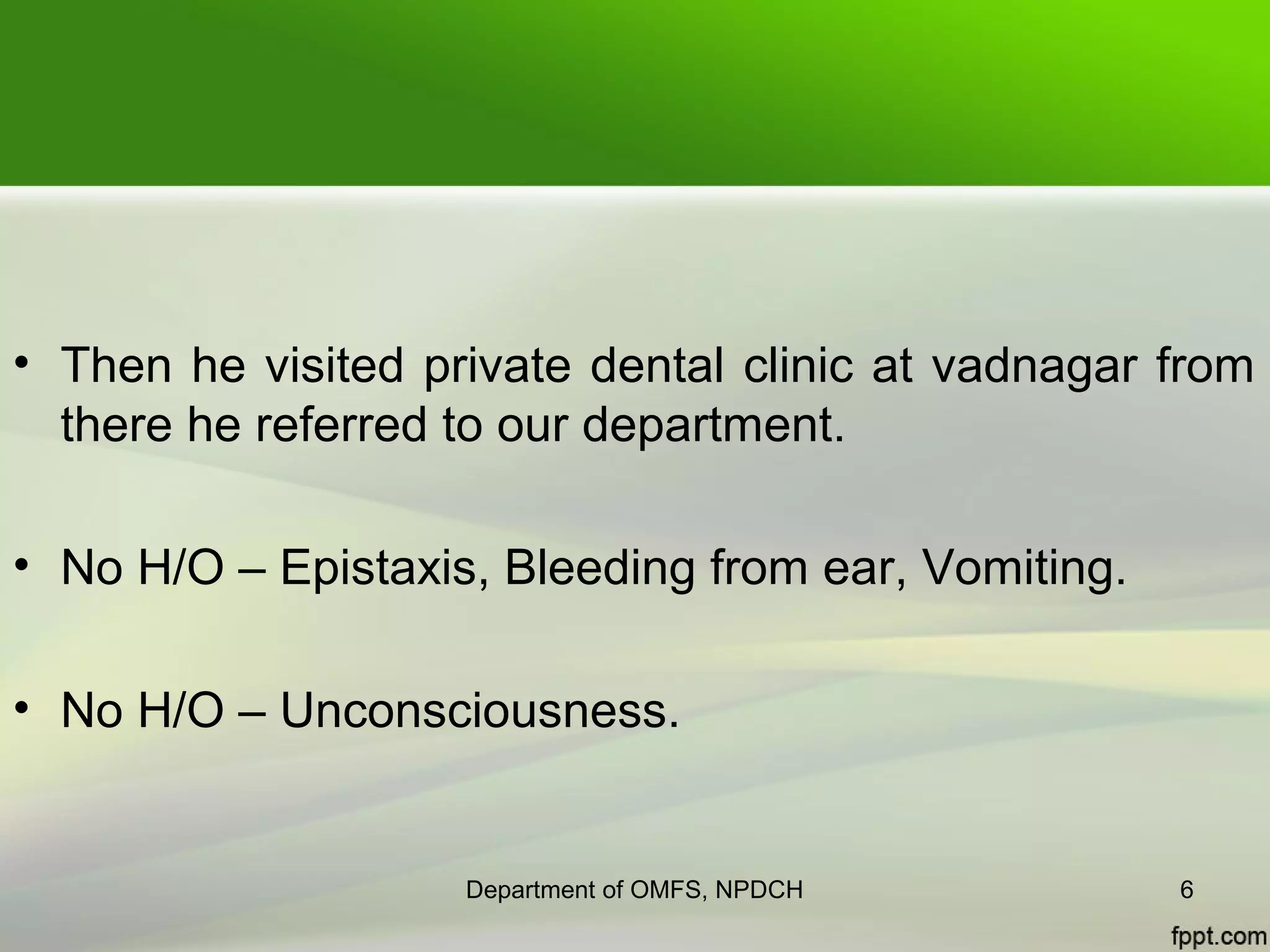 Case of trauma(Mandibular Left Parasymphysis and Right Angle Fracture ...