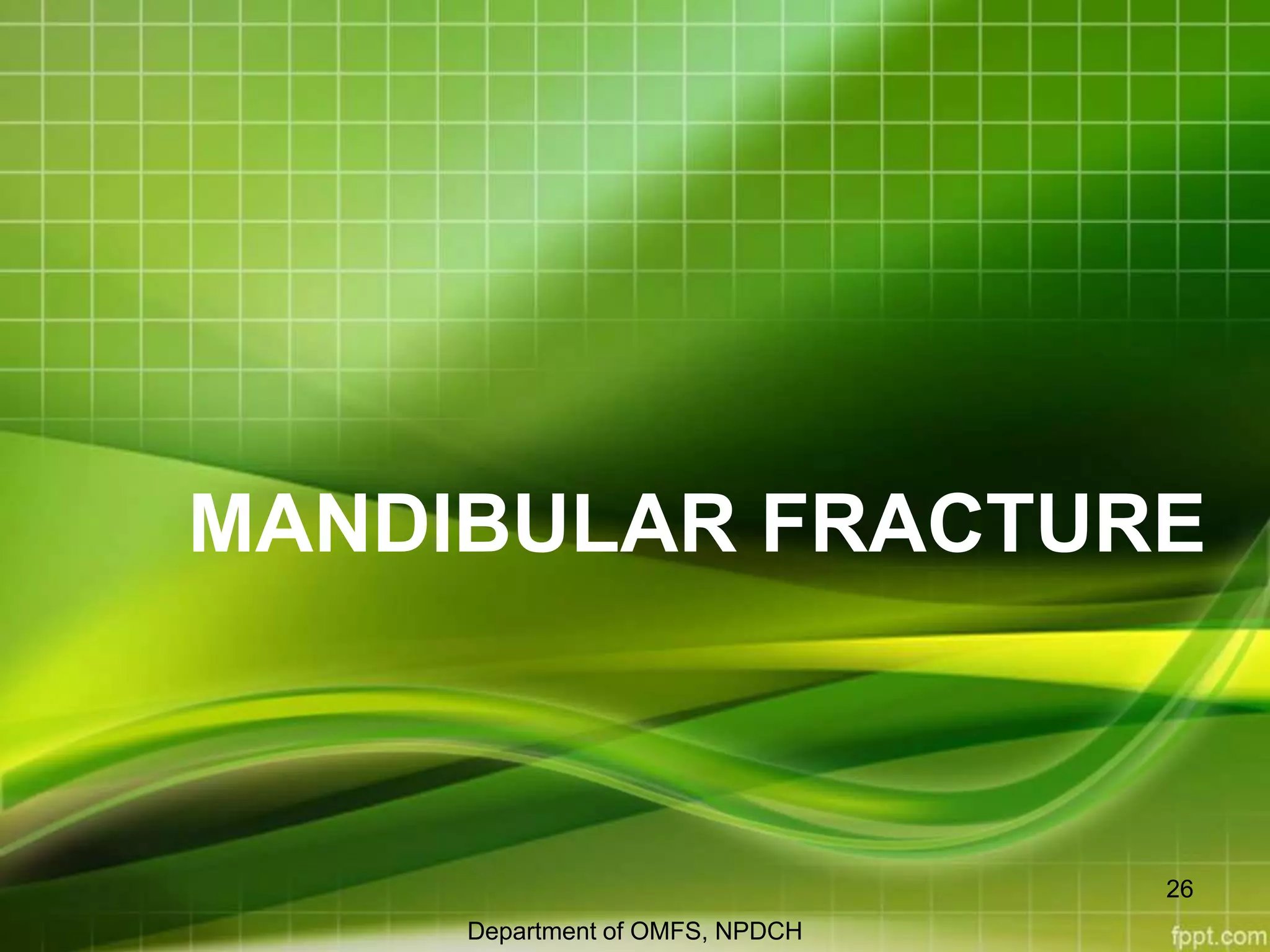 Case of mandibular parasymphysis and angle fracture | PPT