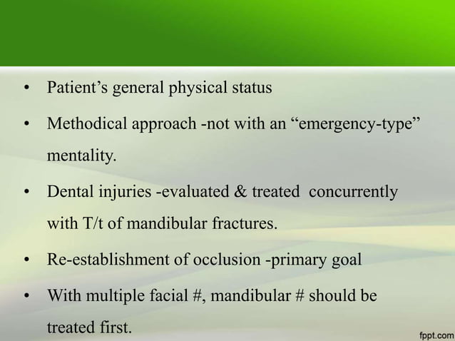 Case of mandibular parasymphysis and angle fracture | PPT | Death ...