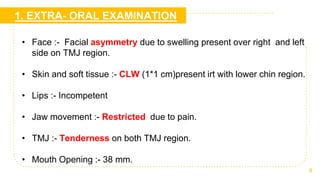 Case of Trauma- Bilateral Condylar and Parasymphysis Fracture | PPTX
