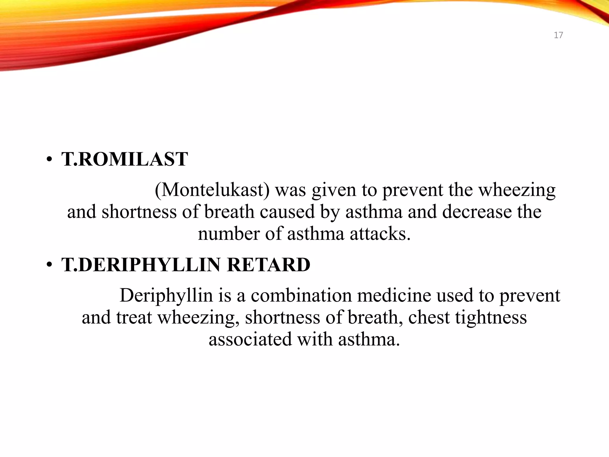 Case on bronchial asthma | PPTX