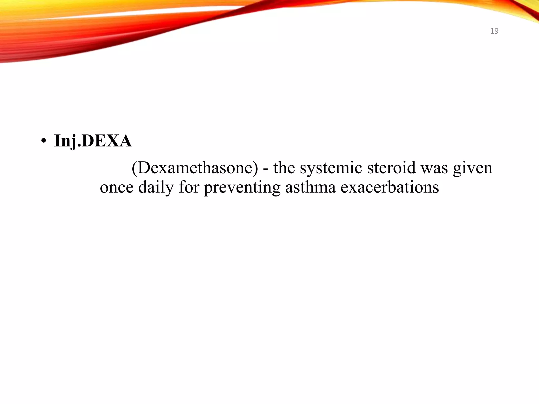 Case on bronchial asthma | PPTX