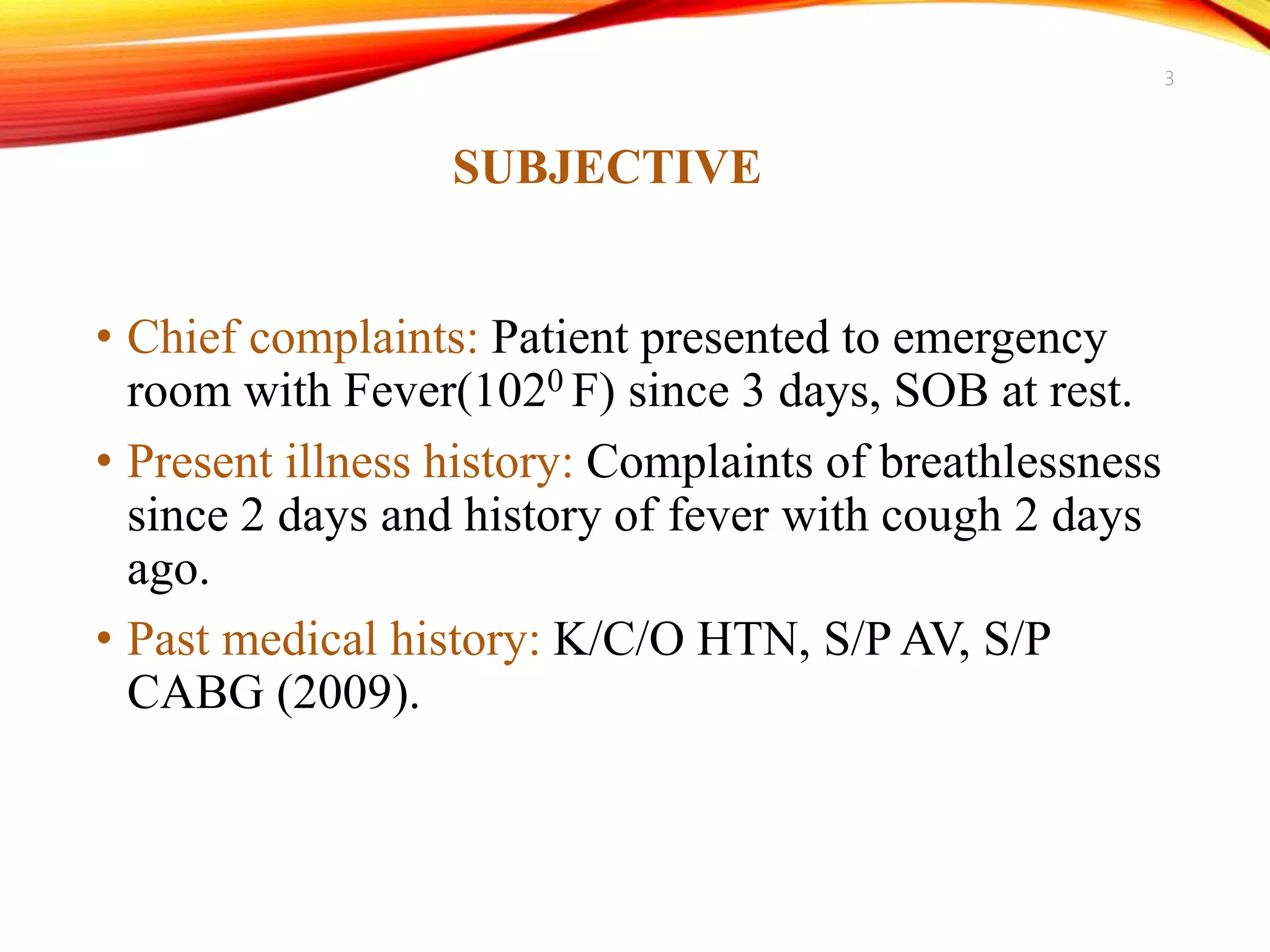 Case on bronchial asthma | PPTX