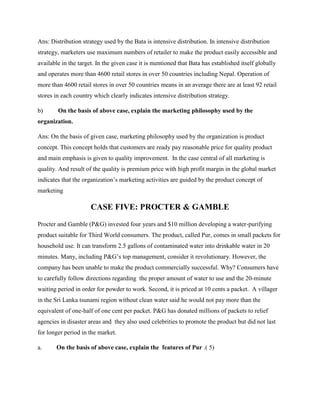 Case one | PDF | Logistics | Business