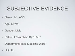 Case on myocardial infarction | PPTX