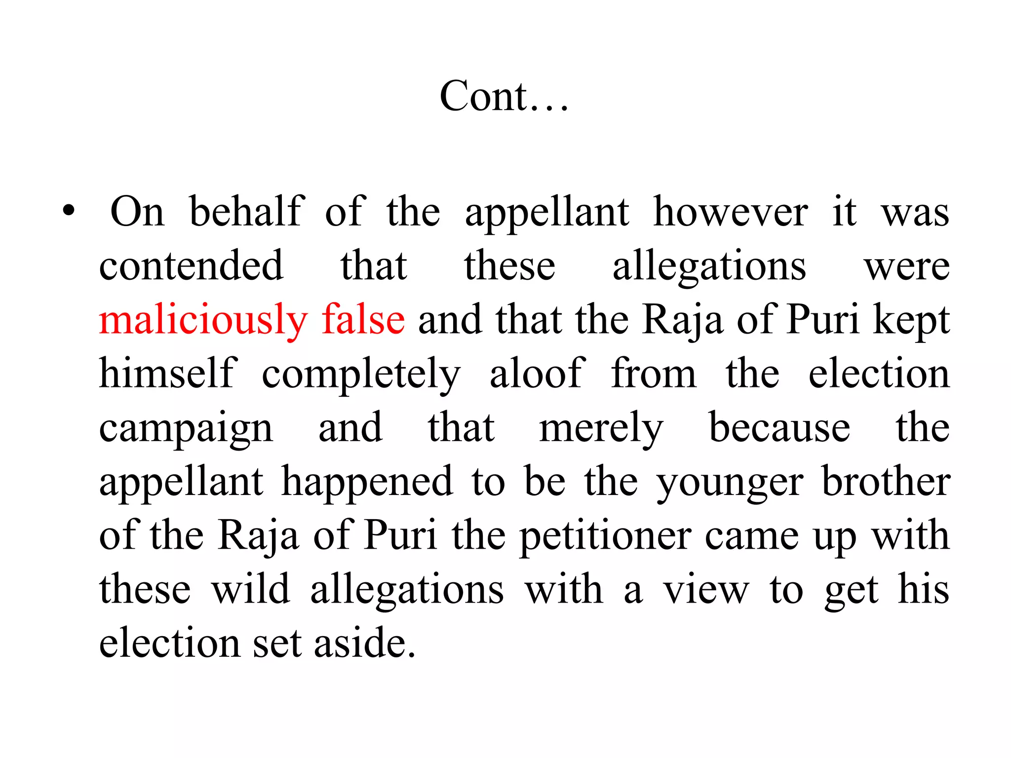 Case Analysis on offences related to elections IPC Section 171 C & 171 F | PPTX