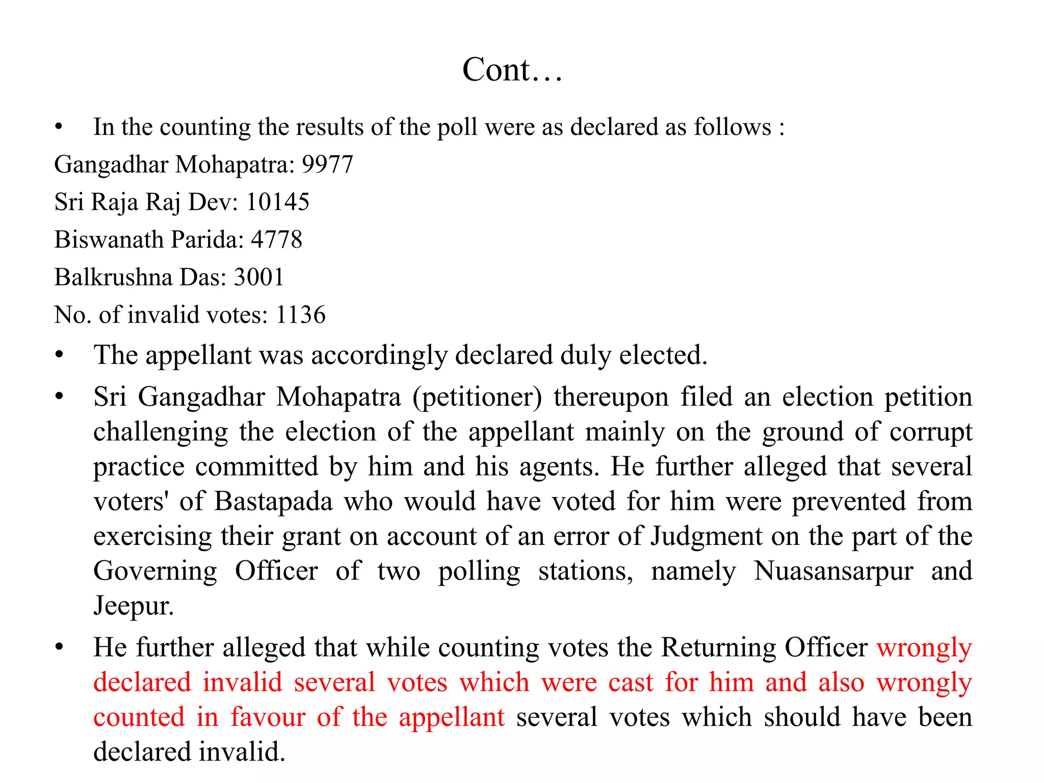 Case Analysis on offences related to elections IPC Section 171 C & 171 F | PPTX
