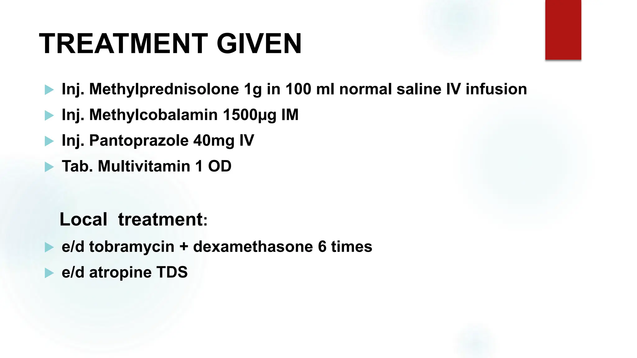 A case presentation on posterior uveitis | PPTX