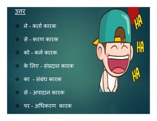 Hindi Grammar Karak (Case) | PDF