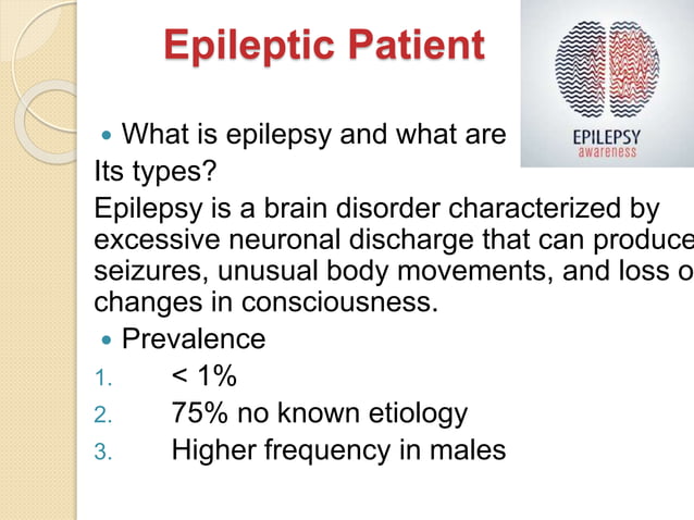 Dental Management of Epileptic Patient (with case study) | PPTX