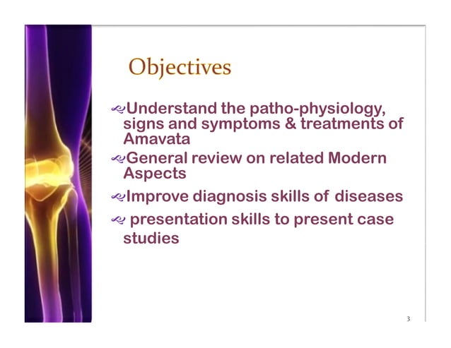 Clinical Presentation on Rheumatoid Arthritis (Amavata) | PDF