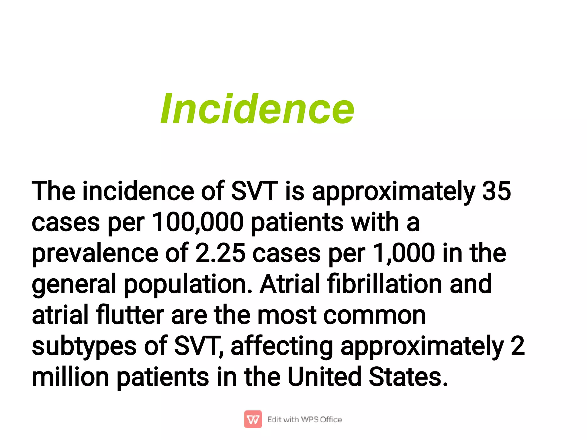Supraventricular tachycardia | PDF