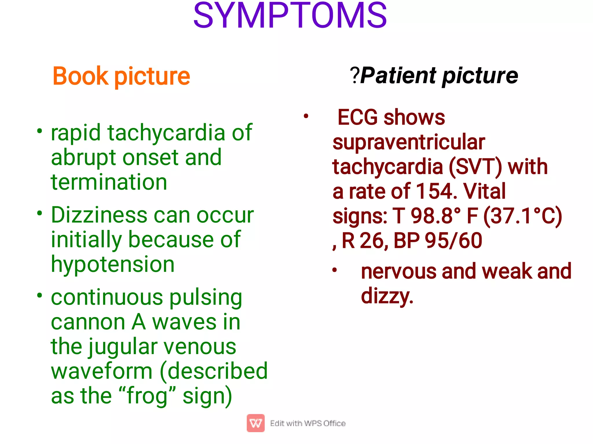 Supraventricular tachycardia | PDF