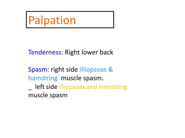 Lumbar radiculopathy and SI joint dysfunction | PPT