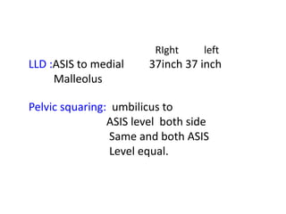 Lumbar radiculopathy and SI joint dysfunction | PPTX